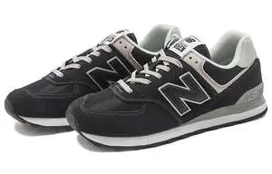 NEW BALANCE 574 Low Top Sneakers - Black/grey
