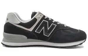 NEW BALANCE 574 Low Top Sneakers - Black/grey