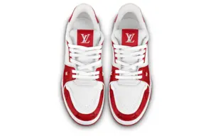 LOUIS VUITTON Trainers - White/red