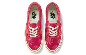 VANS Authentic Lx Embossed Floral Sneakers - Purplered