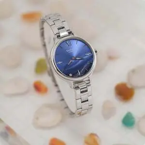 Casio Sheen Series Sea Wave Watch With Gradient Blue Sapphire Crystal