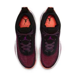 JORDAN 36 Pf 'first Light' High Top Sneakers - Black/hyper Violet-white-bright Mango