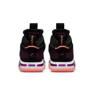 JORDAN 36 Pf 'first Light' High Top Sneakers - Black/hyper Violet-white-bright Mango