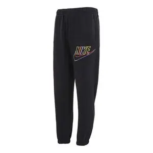 Nike Nike Rainbow Logo Sweatpants Black