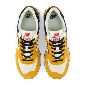 NEW BALANCE 574 Sneakers - Yellow/grey