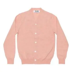Play Comme Des Garcon Cardigan - Pink