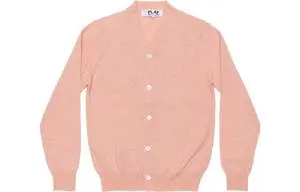 Play Comme Des Garcon Cardigan - Pink