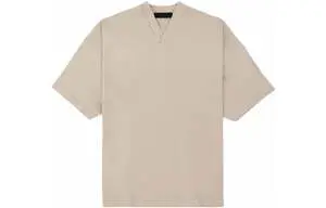 Fear Of God V-neck - Silver Cloud