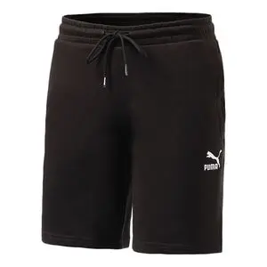 PUMA Logo Shorts - Black