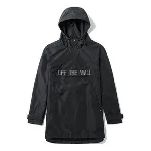 VANS Off The Wall" Hooded Anorak Jacket - Black