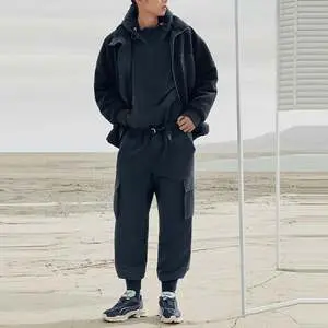 PUMA Loose Fit Cargo Trousers - Navy