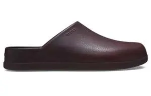 CROCS Dylan Burnished Clogs - Dark Cherry