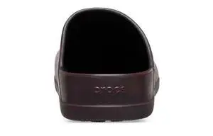 CROCS Dylan Burnished Clogs - Dark Cherry