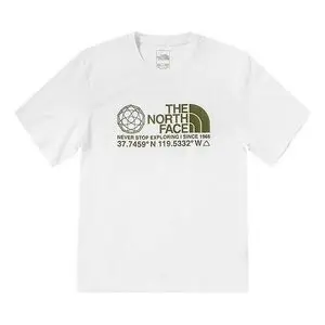 The North Face Woodcut Dome T-shirt - White