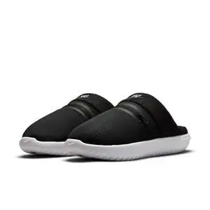 Nike Burrow Slipper - Black/white