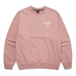 The North Face Logo Crewneck Pullover - Pink