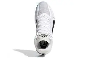 Adidas D Rose High Top Sneakers - White