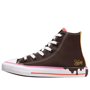 CONVERSE X Wonka Chuck Taylor All Star High Top Velvet - Brown