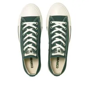 CONVERSE Chuck Taylor All Star Washed Canvas Low Top Sneakers - Forest Green