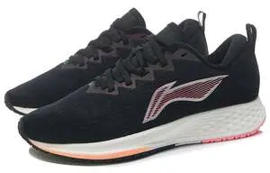 LI-NING Dark Horse 4 Athletic Sneakers - Black/neon Soft Orange