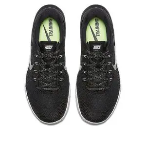Nike Metcon 4 Metallic Silver Athletic Training Sneakers - Black