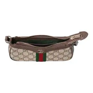 Gucci Mini Ophidia Shoulder Bag In Gg Monogram Fabric