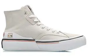 LI-NING Canvas Lace Up High Top Sneakers