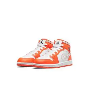 JORDAN Air 1 Se High Top Sneakers - White/orange