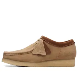 Clarks Wallabee Sandstone Combination - Sand/beige
