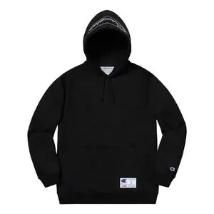 Supreme X Champion Ss19 Outline Hooded Sweatshirt