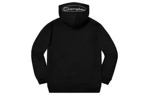 Supreme X Champion Ss19 Outline Hooded Sweatshirt