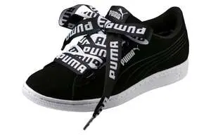 PUMA Vikky Ribbon Bold Casual Shoes - Black