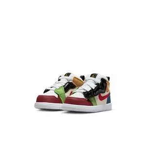 JORDAN 1 Mid Alt Se "pearl White Gym Red - White/red