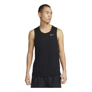 Nike Dri-fit Miler Running Tank - Black