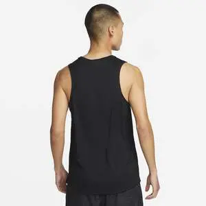 Nike Dri-fit Miler Running Tank - Black