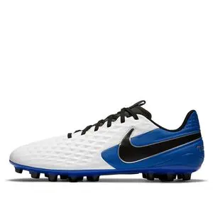 Nike Legend Academy Ag Artificial Grass Soccer Cleats - White/blue