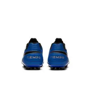 Nike Legend Academy Ag Artificial Grass Soccer Cleats - White/blue