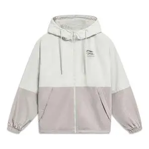 LI-NING Color Block Hooded Windbreaker