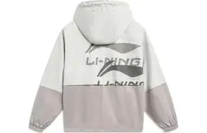 LI-NING Color Block Hooded Windbreaker