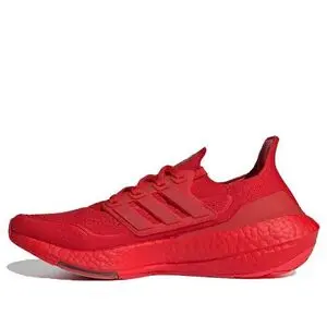 Adidas Ultraboost 21 Running Sneakers - Red