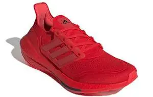 Adidas Ultraboost 21 Running Sneakers - Red