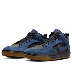 Nike React Leo Mid Top Sneakers - Navy/black/anthracite