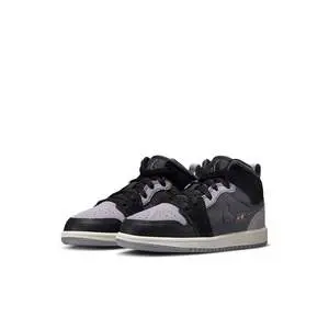 JORDAN 1 Mid Se Craft "inside Out - Black/light Graphite/sail