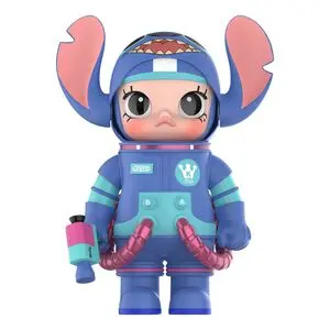 POP MART Mega Space Molly Stitch 400% Collectible Figure - Multi-color