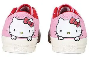 CONVERSE X Hello Kitty One Star Suede Low Top Sneakers - Pink