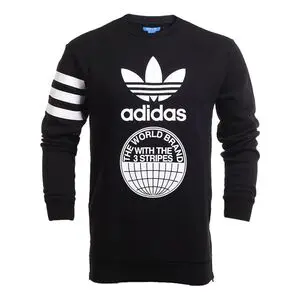 REEBOK Adidas "the World Brand With The 3 Stripes" Crewneck Sweatshirt - Default Color