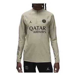 JORDAN X Paris Saint-germain Strike Elite Third Adv Football Drill Top 'hemp - Hemp/black