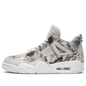 JORDAN Air Jordan 4 Retro Premium "Snakeskin" Tan/white