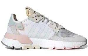 Adidas Nite Jogger "ice Pink Mint" Sneakers - Grey
