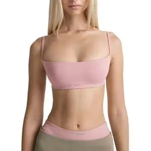Nike X Skims Matte Thin-strap Micro Bra